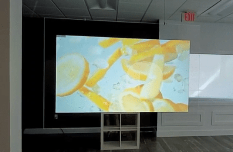 DualView Accent Film - Screen Solutions International - Holographic - LED Spheres Walls Floors