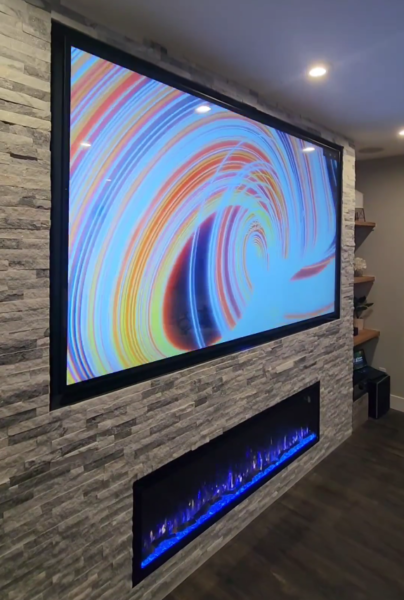 110" 4k TV - Screen Solutions International - Holographic - LED Spheres ...