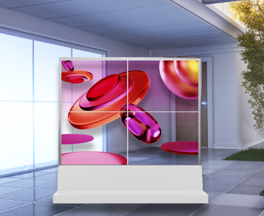 Transparent OLED Wall Rental - Screen Solutions International
