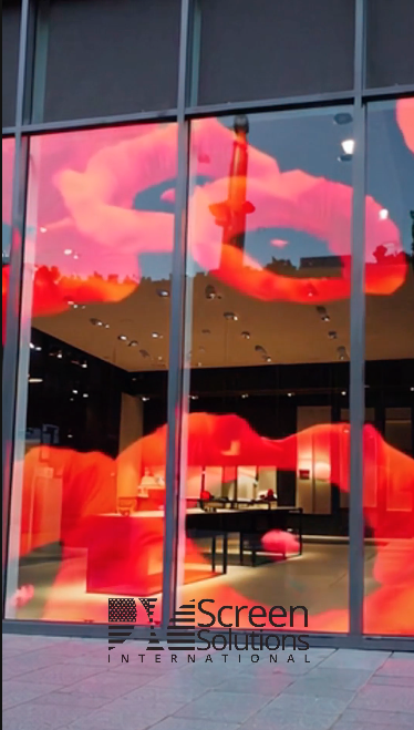 Transparent LED Film - Screen Solutions International - Holographic ...
