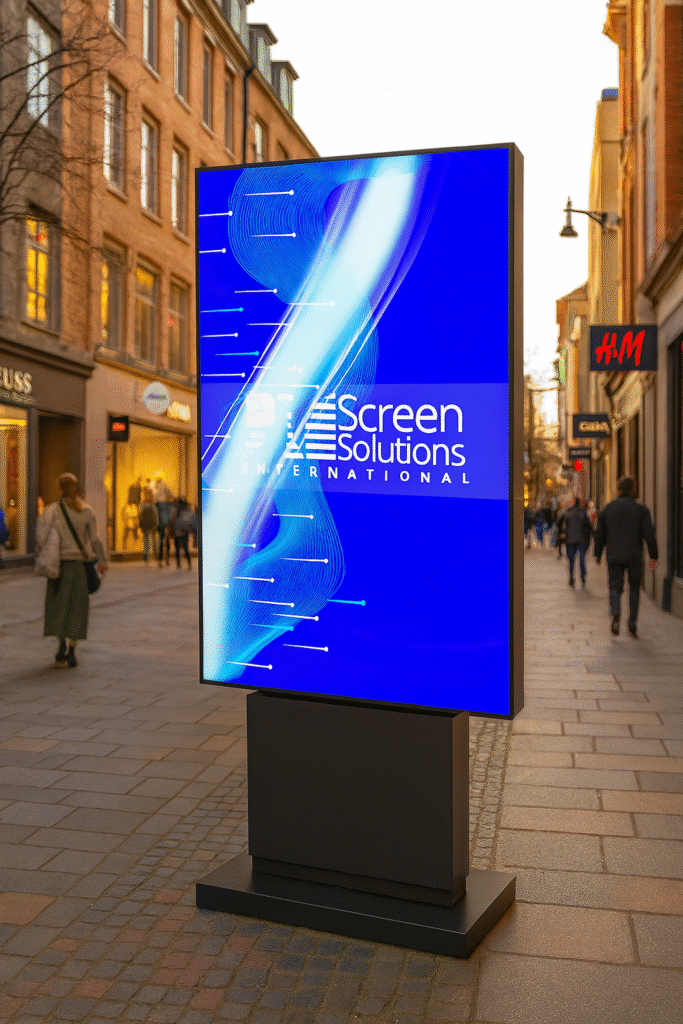 Outdoor Highbright Display - Floor Standing - Screen Solutions ...